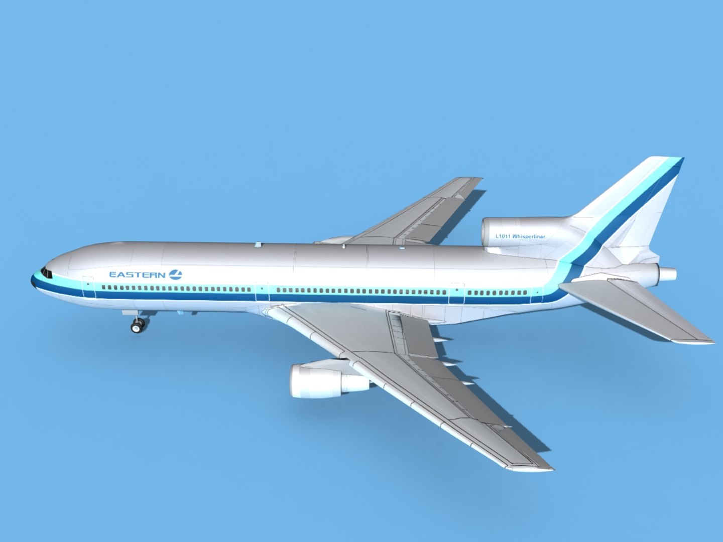 3D Lockheed L-1011-10 Airliner Model - TurboSquid 1488899
