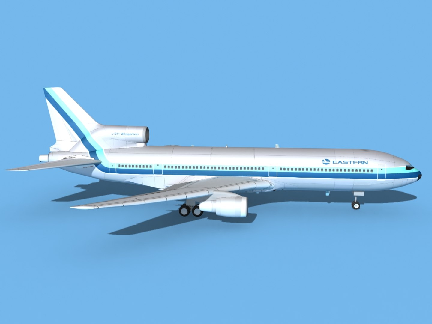 3D Lockheed L-1011-10 Airliner Model - TurboSquid 1488899