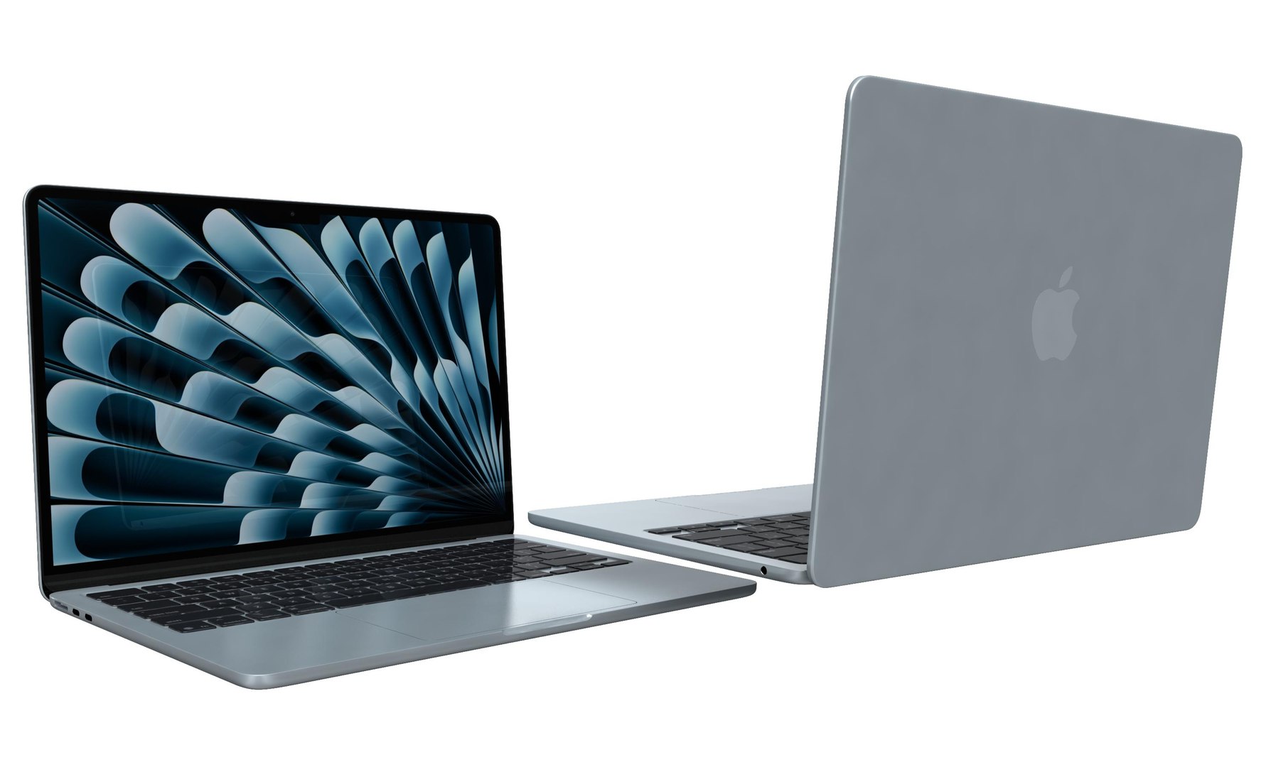 Apple MacBook Air 13 Inch With M4 Chip Sky Blue 3D Model - TurboSquid ...