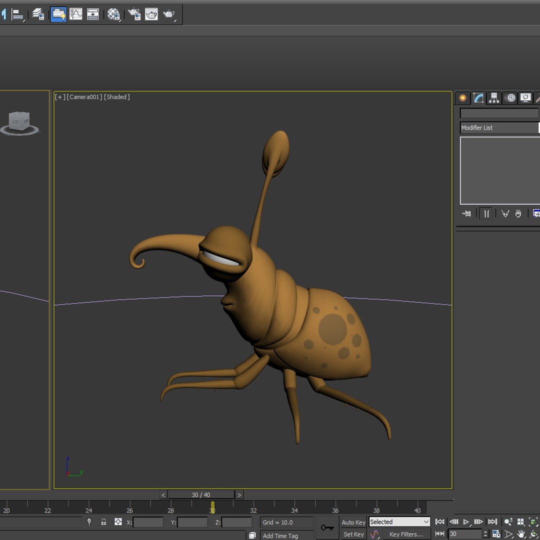 3D Model Bug Cartoon - TurboSquid 1629581