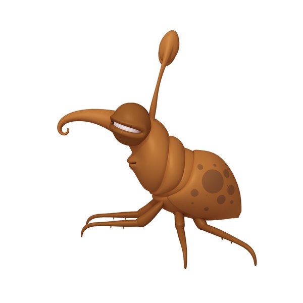 Cartoon Bug 3D Models for Download | TurboSquid