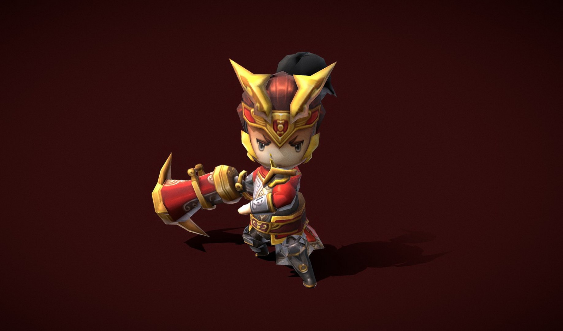 3D Three Kingdoms - Lumeng - TurboSquid 2015080