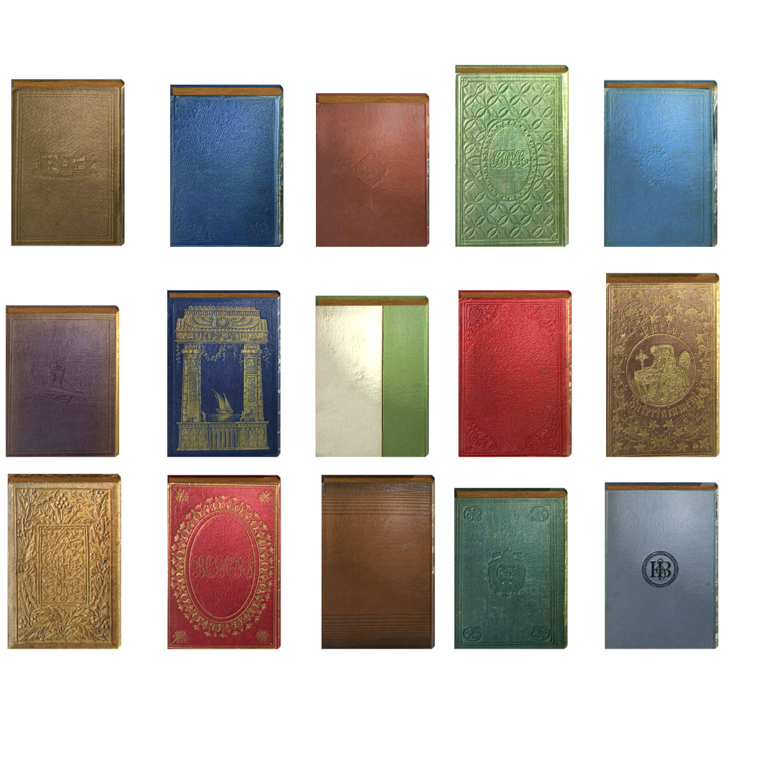 3d Realistic Books Pack 3 Model