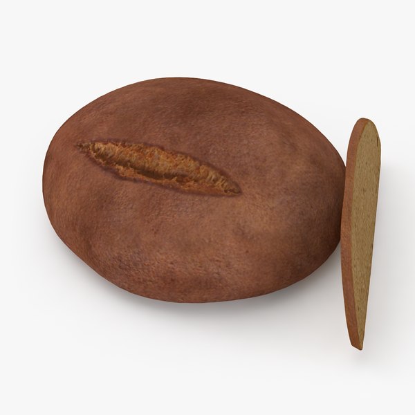 3d bread model