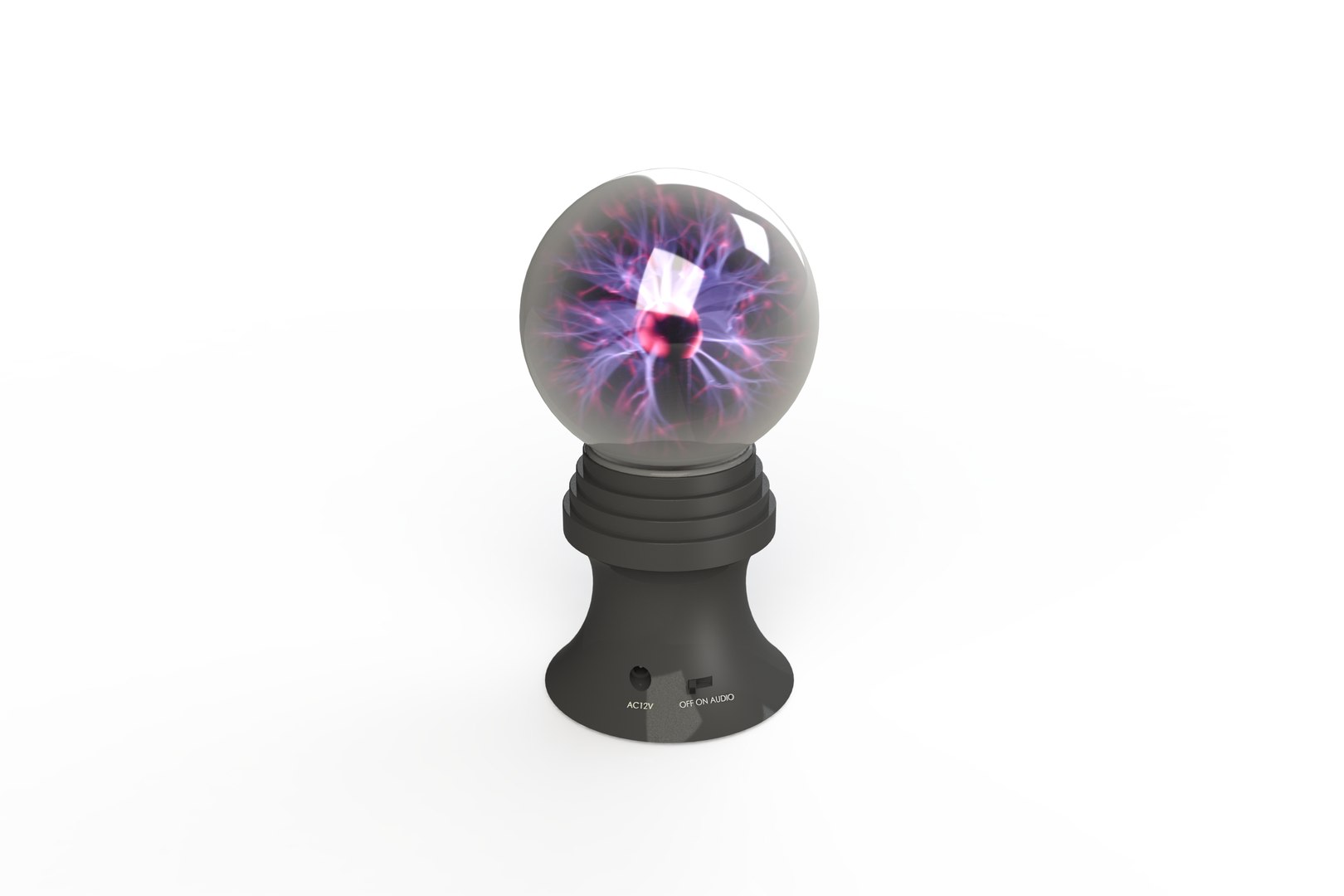 Desktop Tesla Coil 3d Model