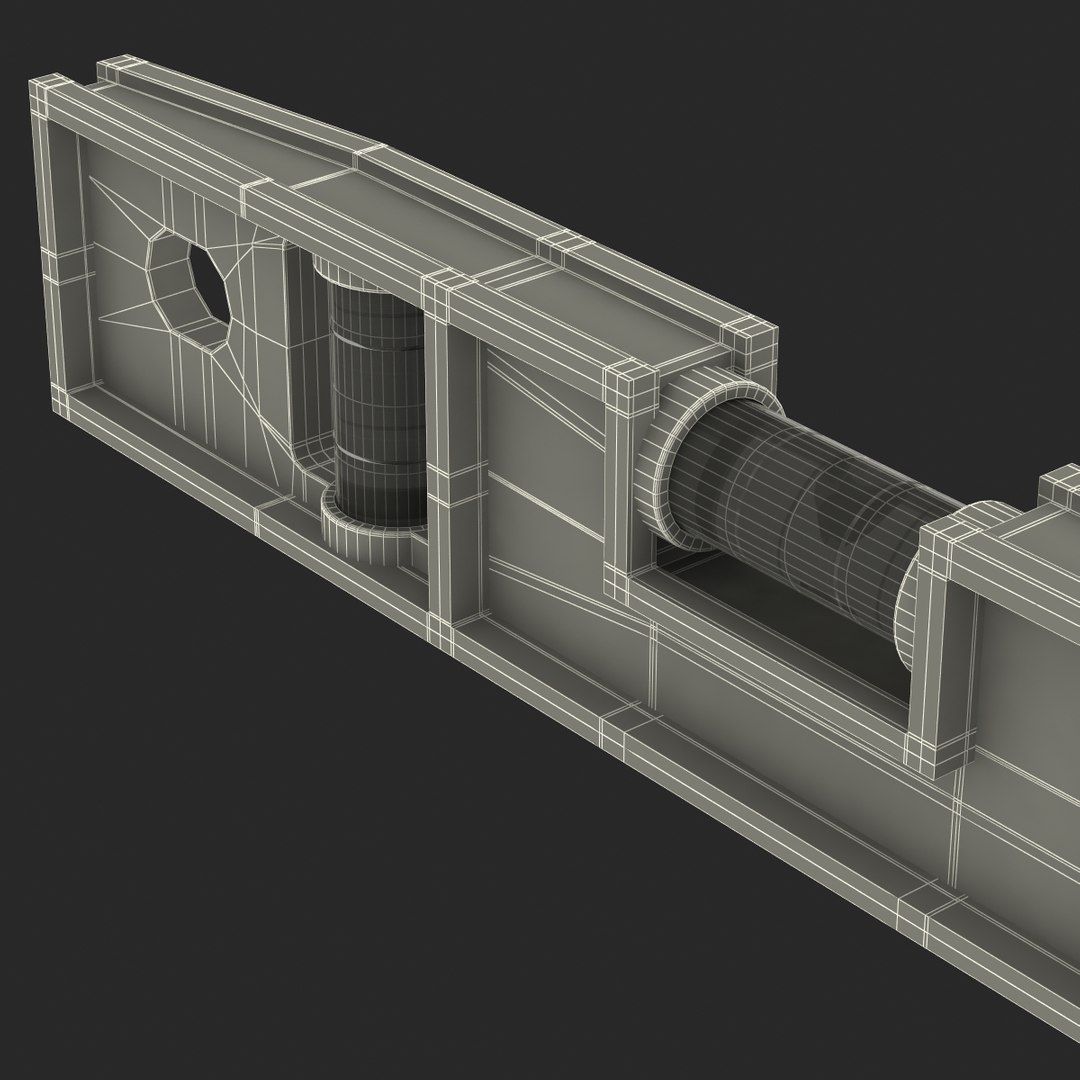 3d model of spirit level