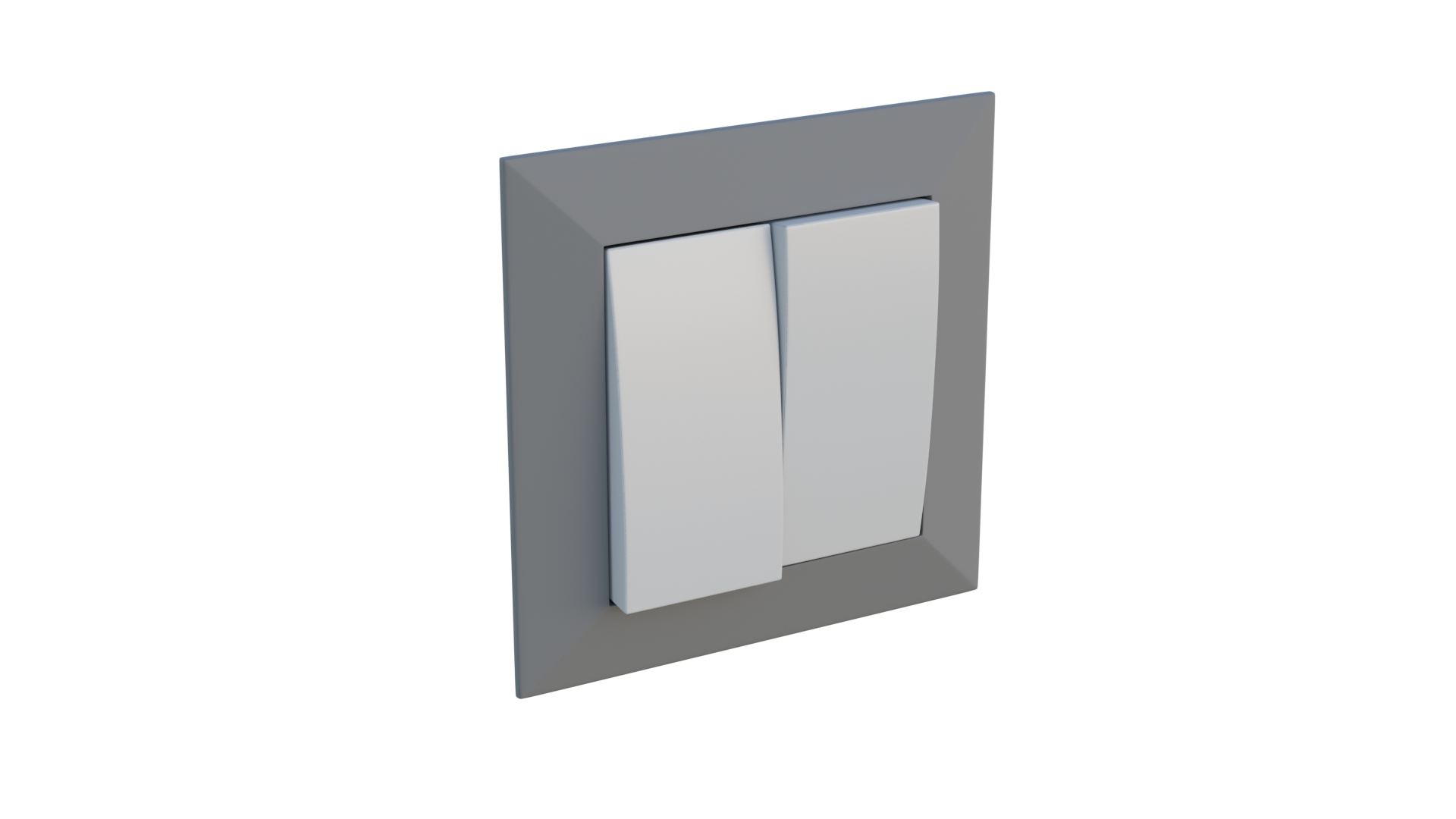 Double Switches 3D model - TurboSquid 1784660