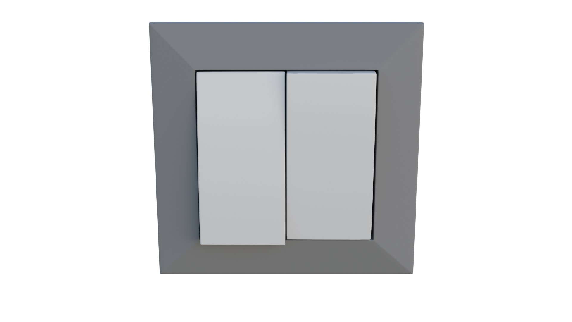 Double Switches 3D model - TurboSquid 1784660