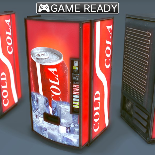 Soda Machine 3D Models for Download | TurboSquid