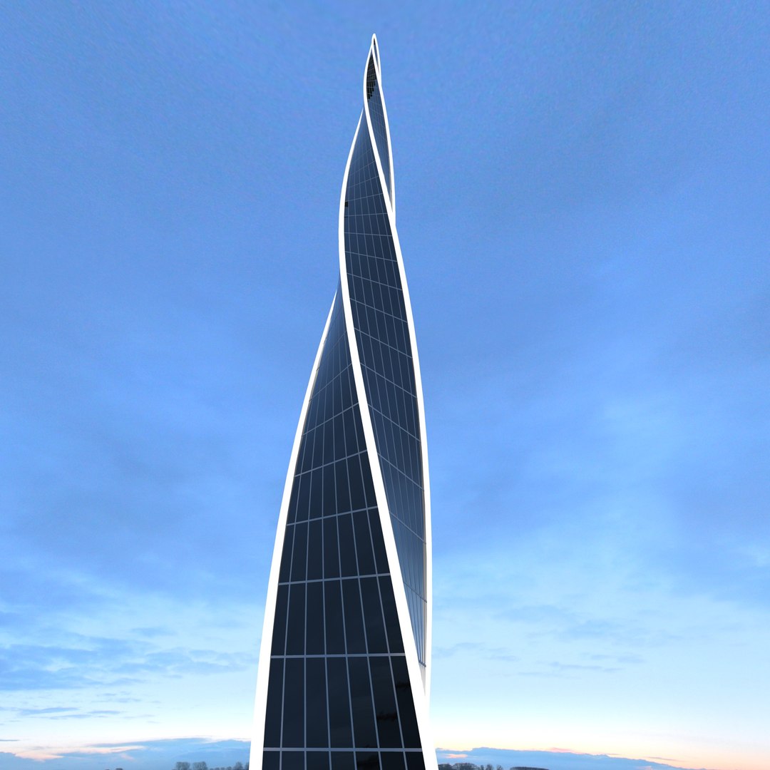 3D Model Building Sharp 2014 - TurboSquid 1852072