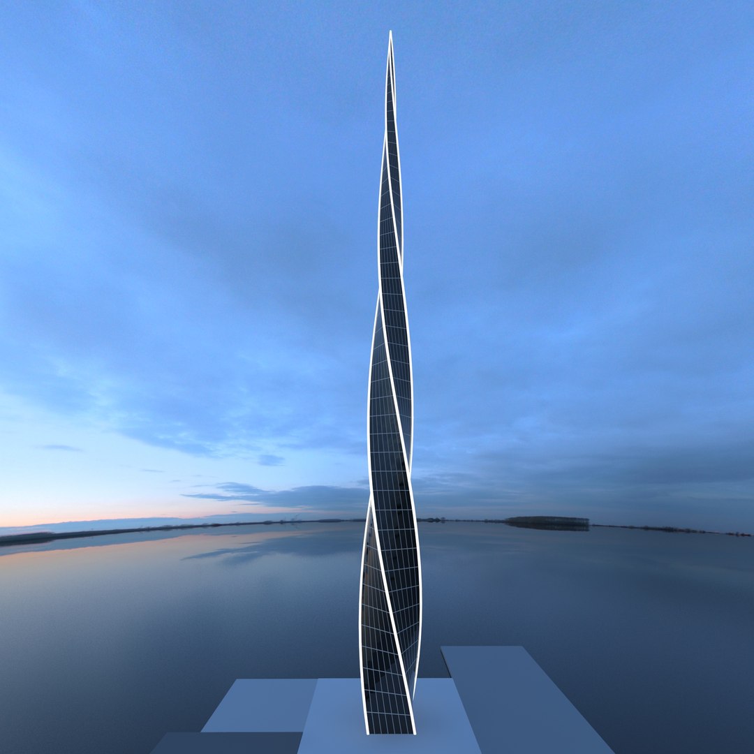 3D Model Building Sharp 2014 - TurboSquid 1852072