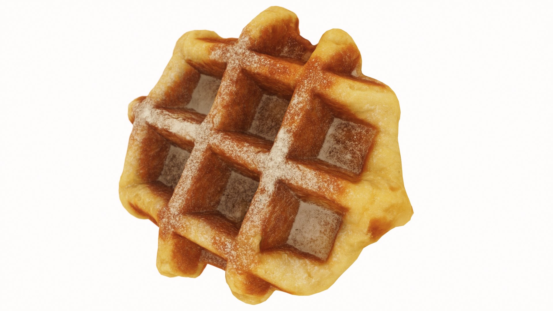 3D Waffle 4 - TurboSquid 1782761