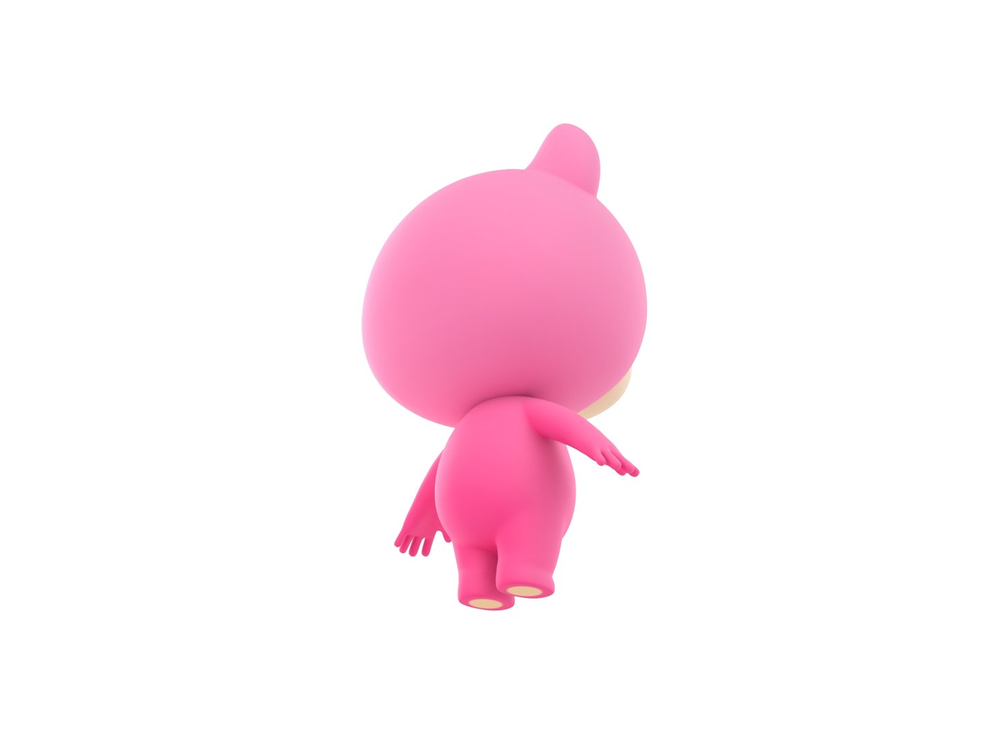 Character216 Pink Bear 3D Model - TurboSquid 2025355