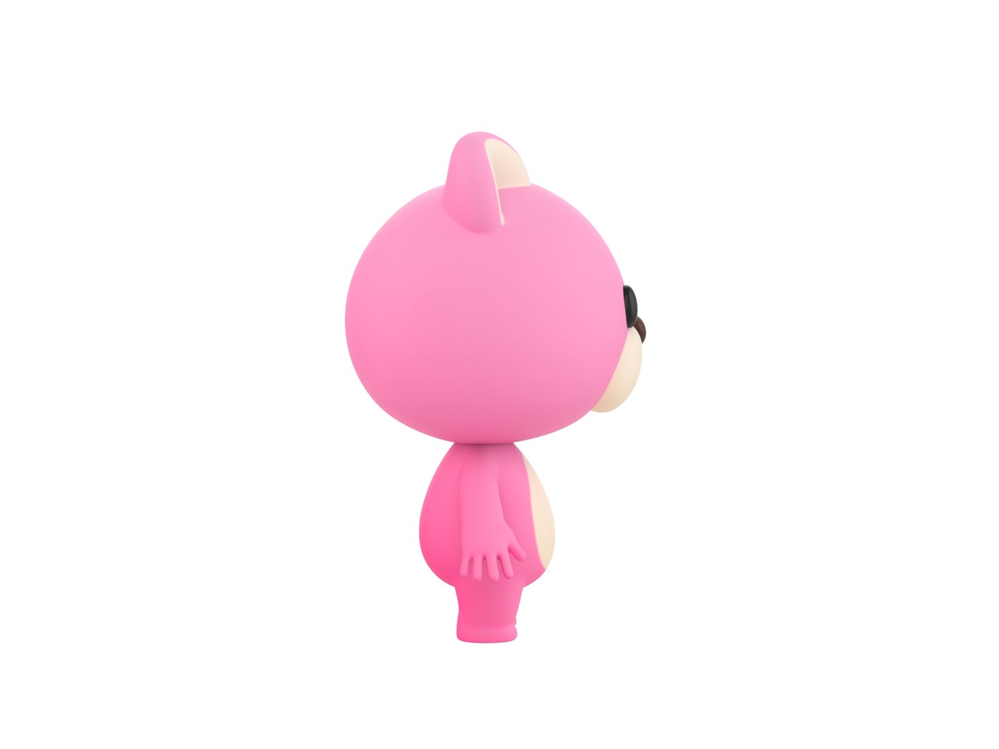 Character216 Pink Bear 3D Model - TurboSquid 2025355