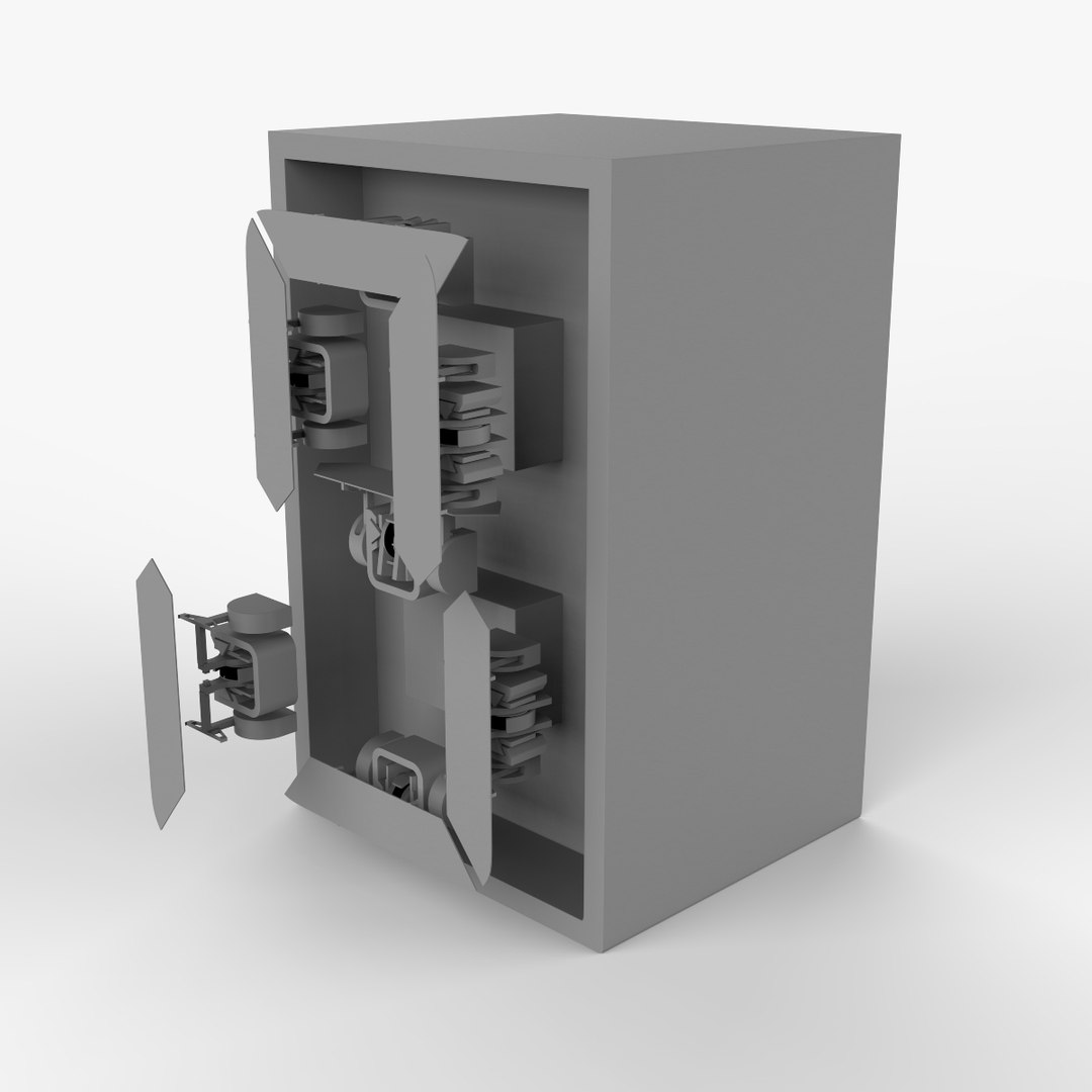 Digital Number Panel 3D Model - TurboSquid 1169288