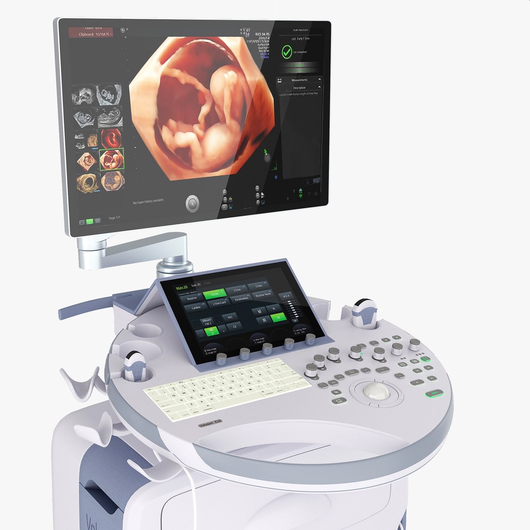 3D Ultrasound GE Voluson E10 RSA - TurboSquid 1798997