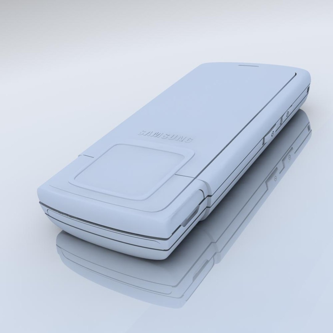 samsung e950 mobile phone 3d model