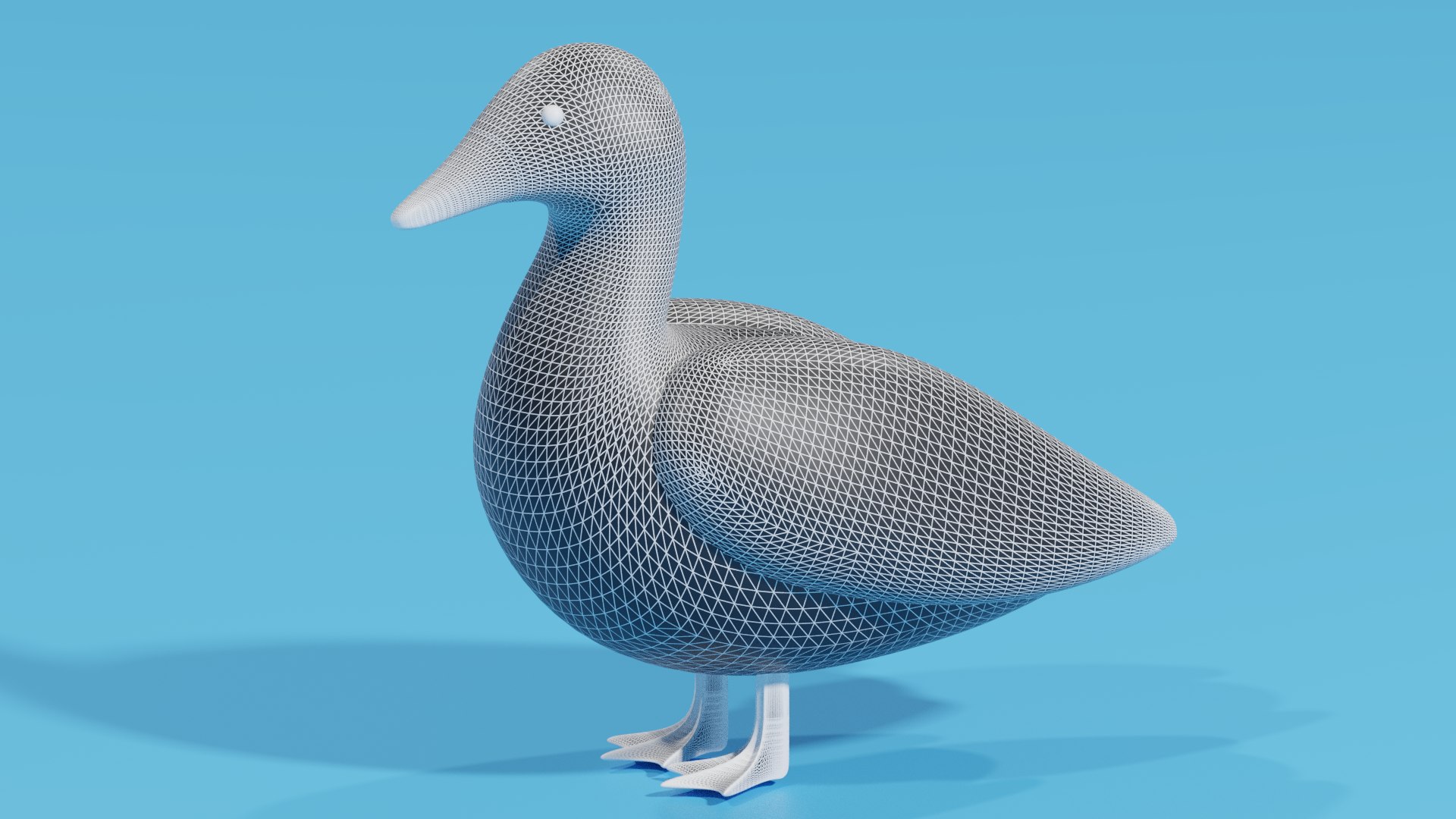Cartoon Duck Model - TurboSquid 2247341