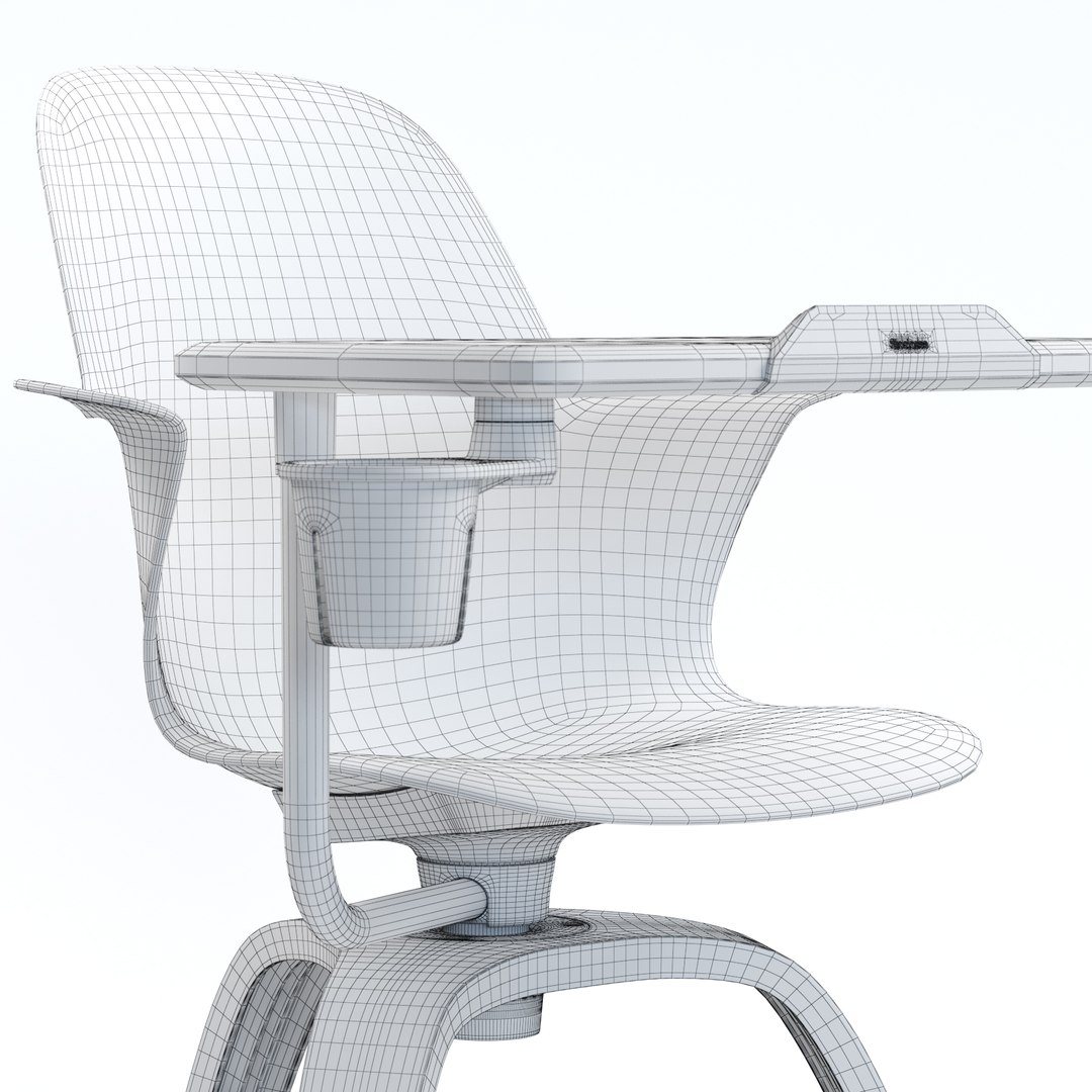 3D Steelcase Node School Chair Model - TurboSquid 1248031
