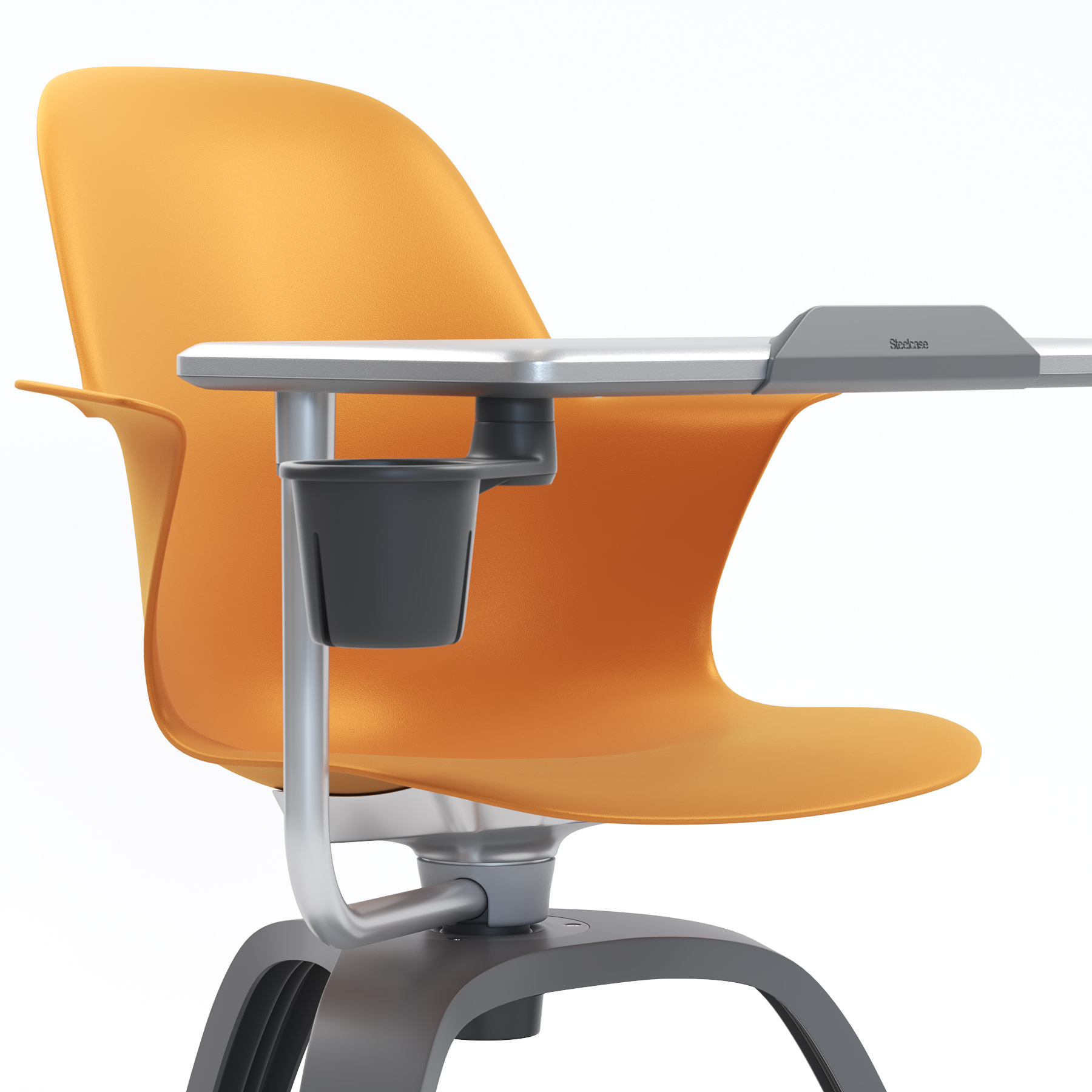 3D steelcase node school chair model - TurboSquid 1248031
