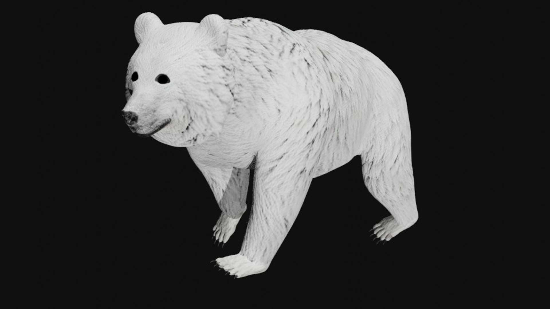 3D Bear Nature - TurboSquid 1653937