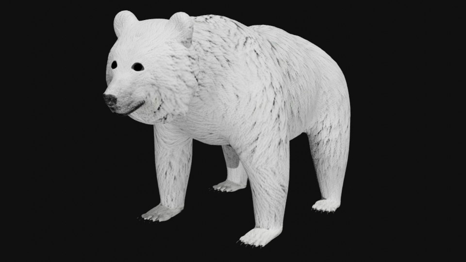 3D Bear Nature - TurboSquid 1653937