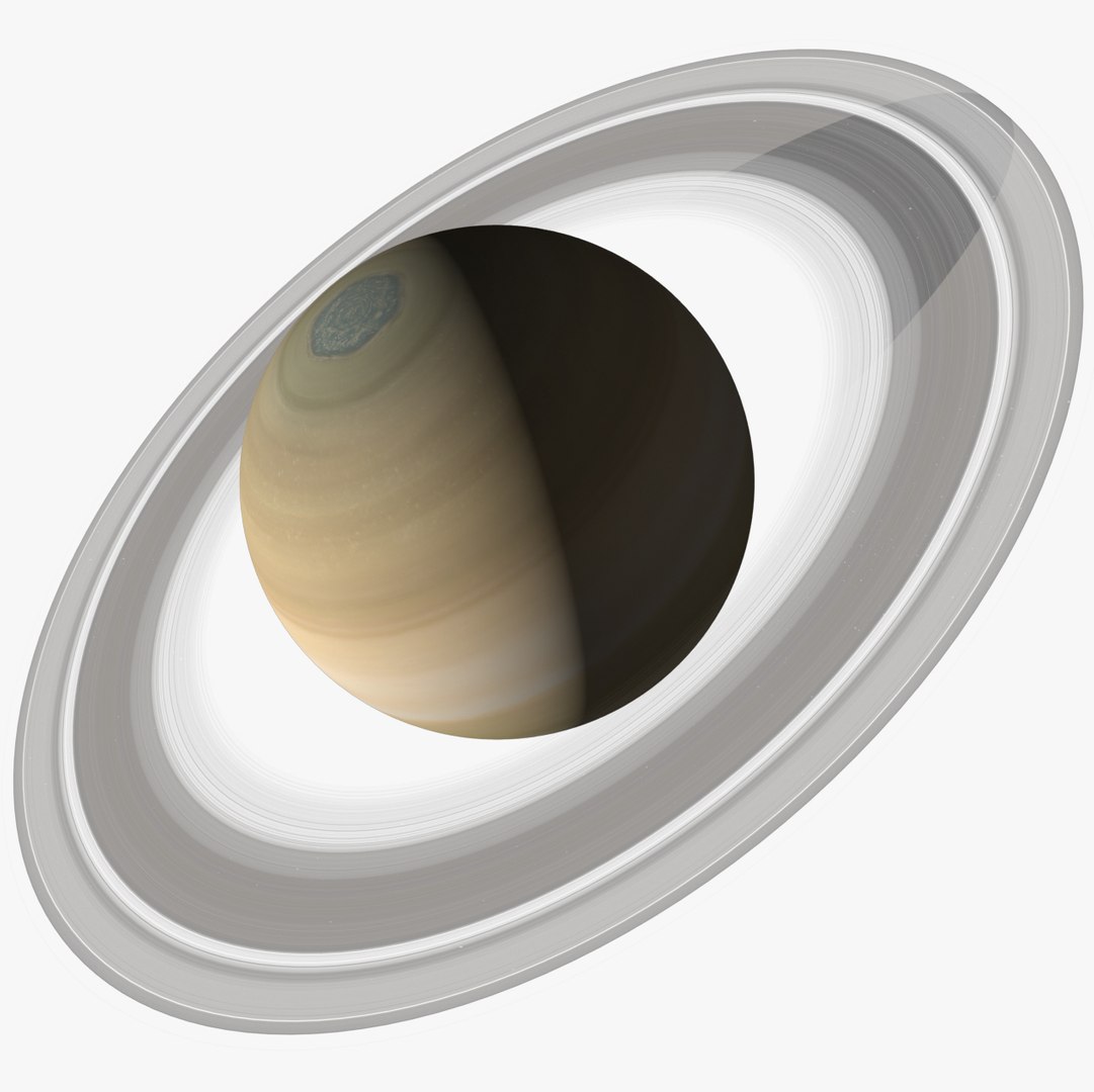 Saturn planet 3D model - TurboSquid 1338133
