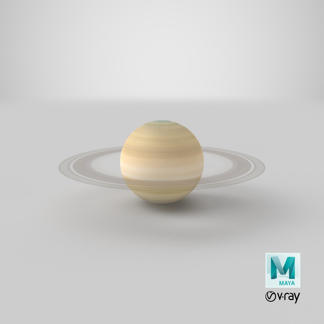 Saturn planet 3D model - TurboSquid 1338133
