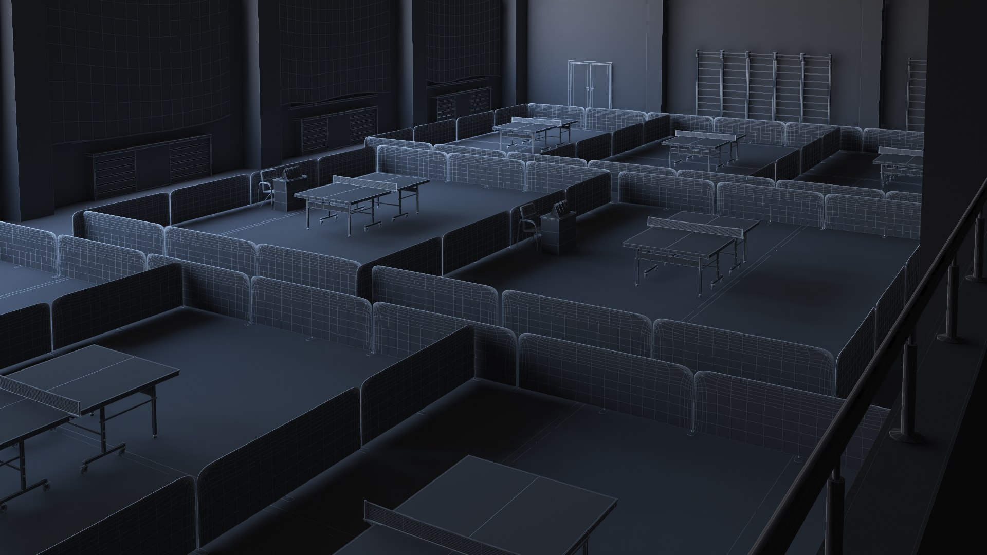 3D Table Tennis Arena 2 Model - TurboSquid 2011725