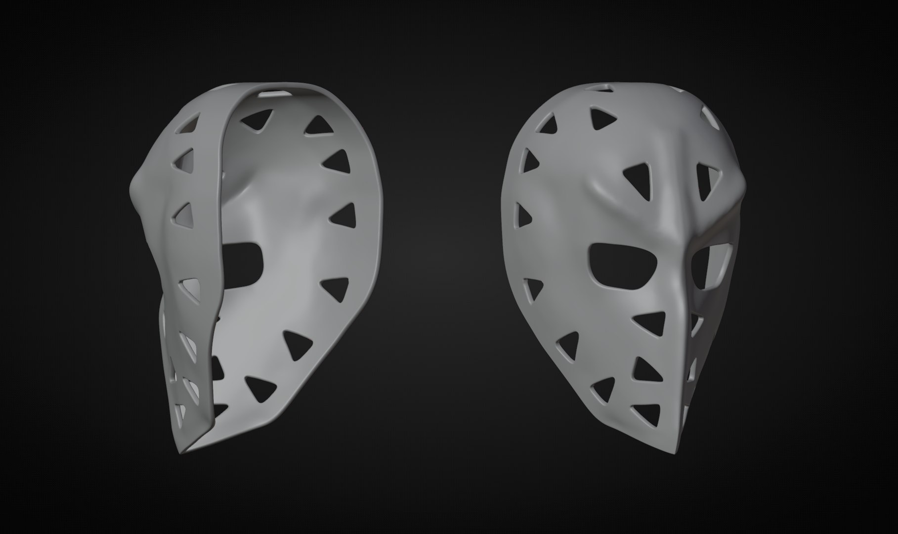 Goalie Hockey Mask 3D Model - TurboSquid 2510275