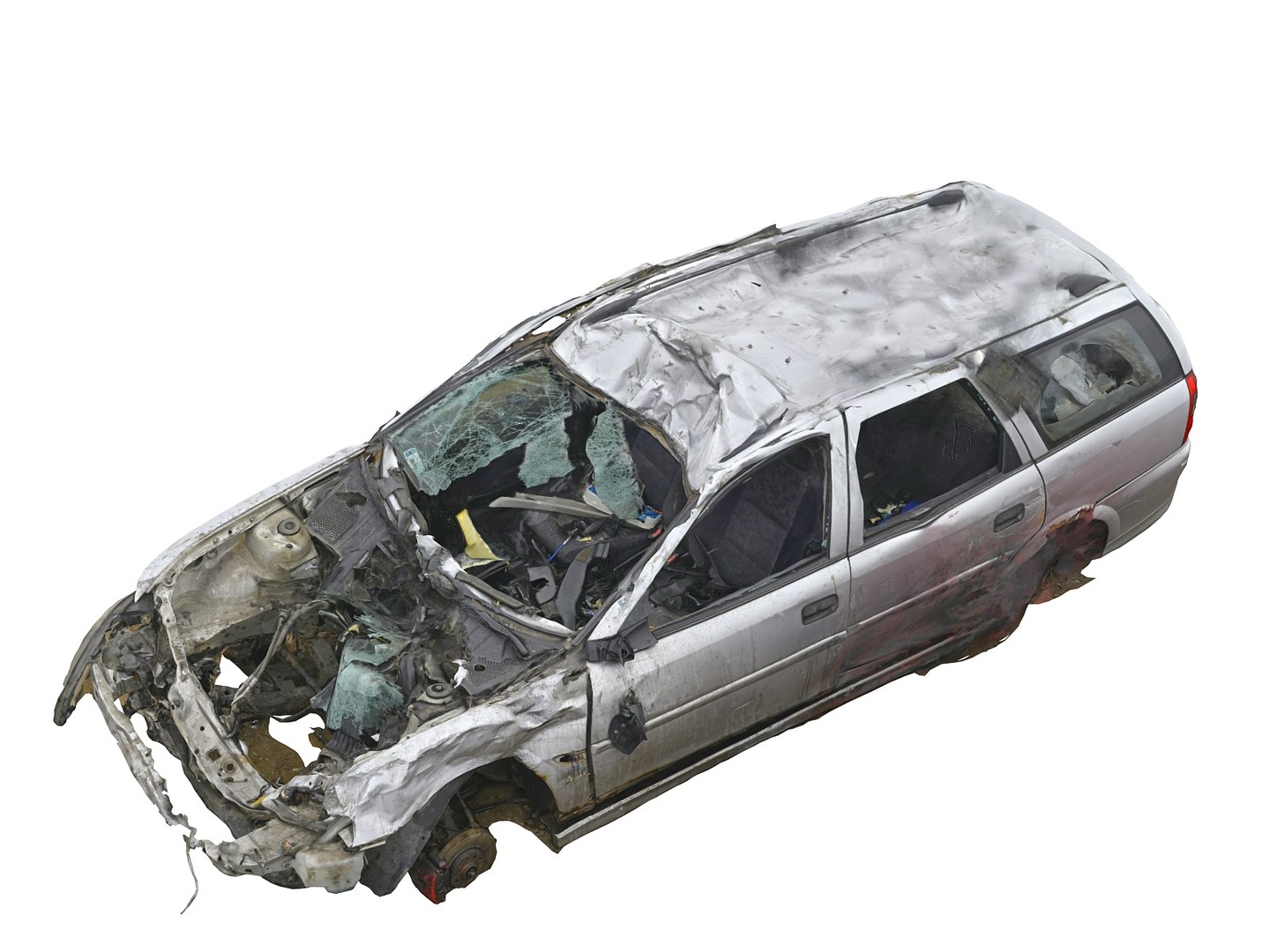 3D Model Car Wreck 16k - TurboSquid 1391177