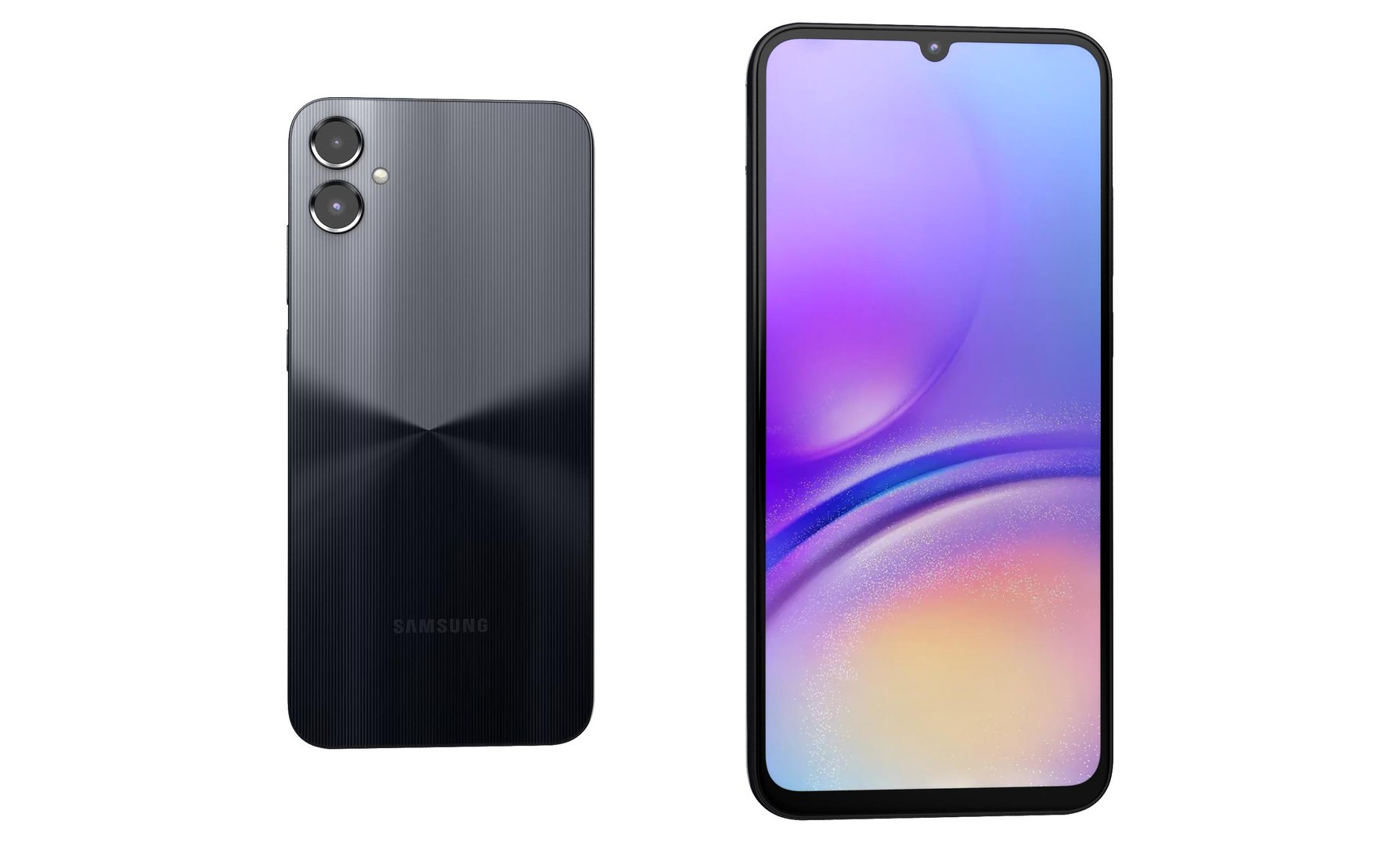 3D Samsung Galaxy A05 Black Model - TurboSquid 2133482