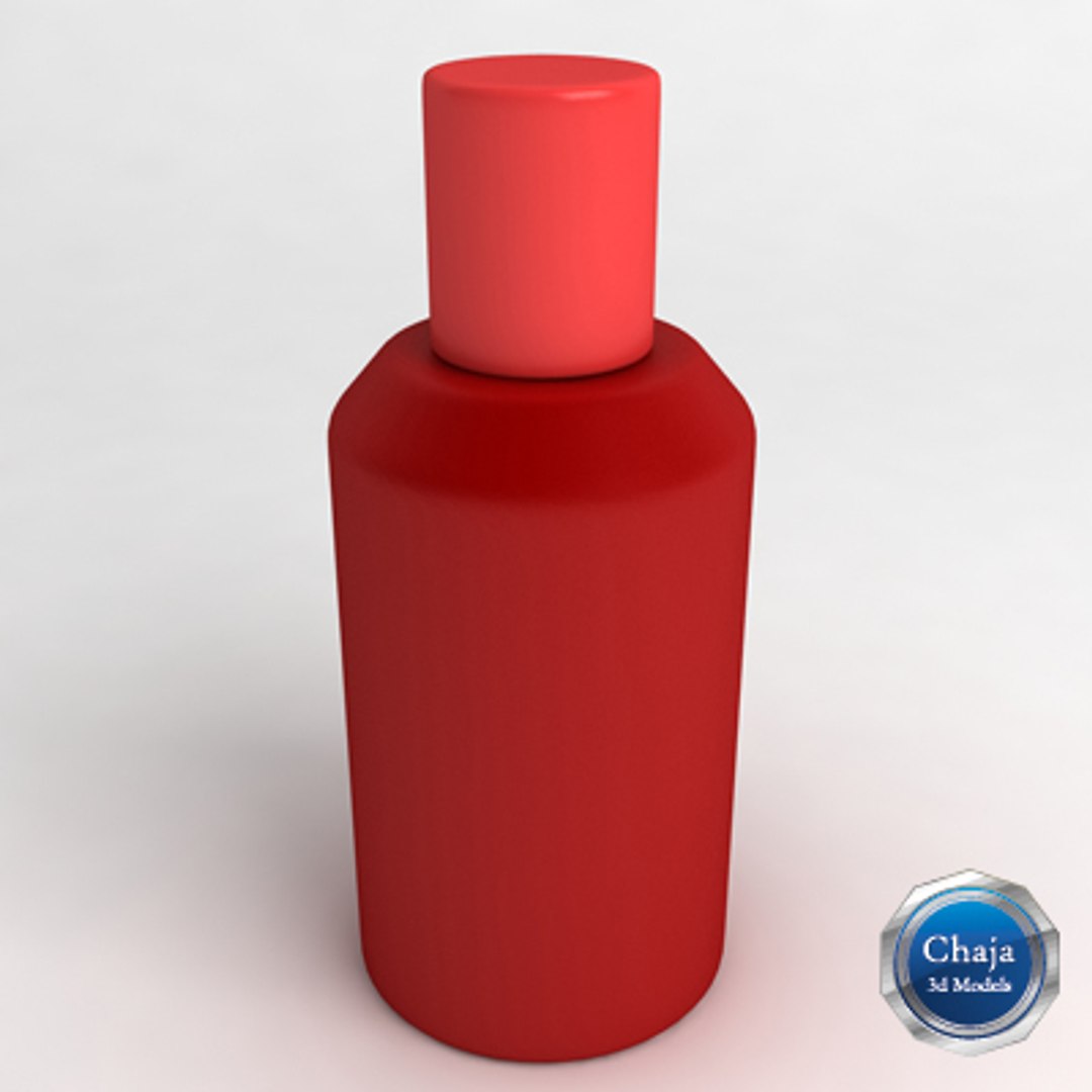 Bottles Shampoo 3d 3ds