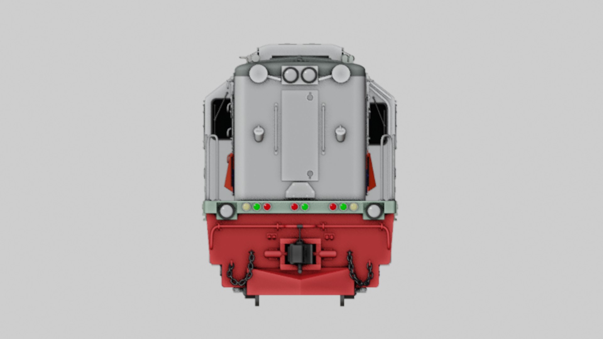 GE U18C Indonesian Locomotive 3D Model - TurboSquid 2125384