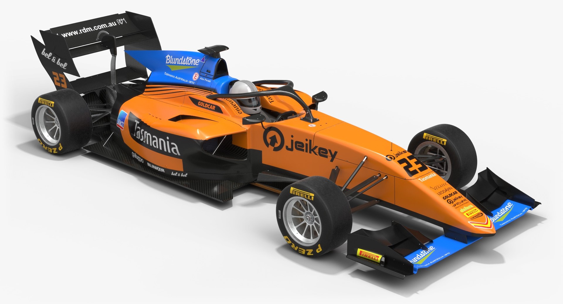 3D campos racing dallara f3 - TurboSquid 1609199