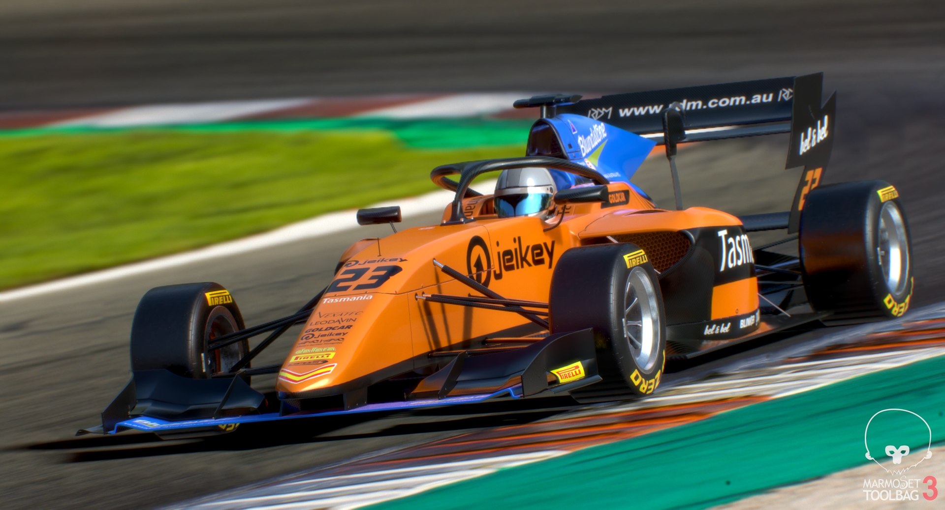 3D campos racing dallara f3 - TurboSquid 1609199