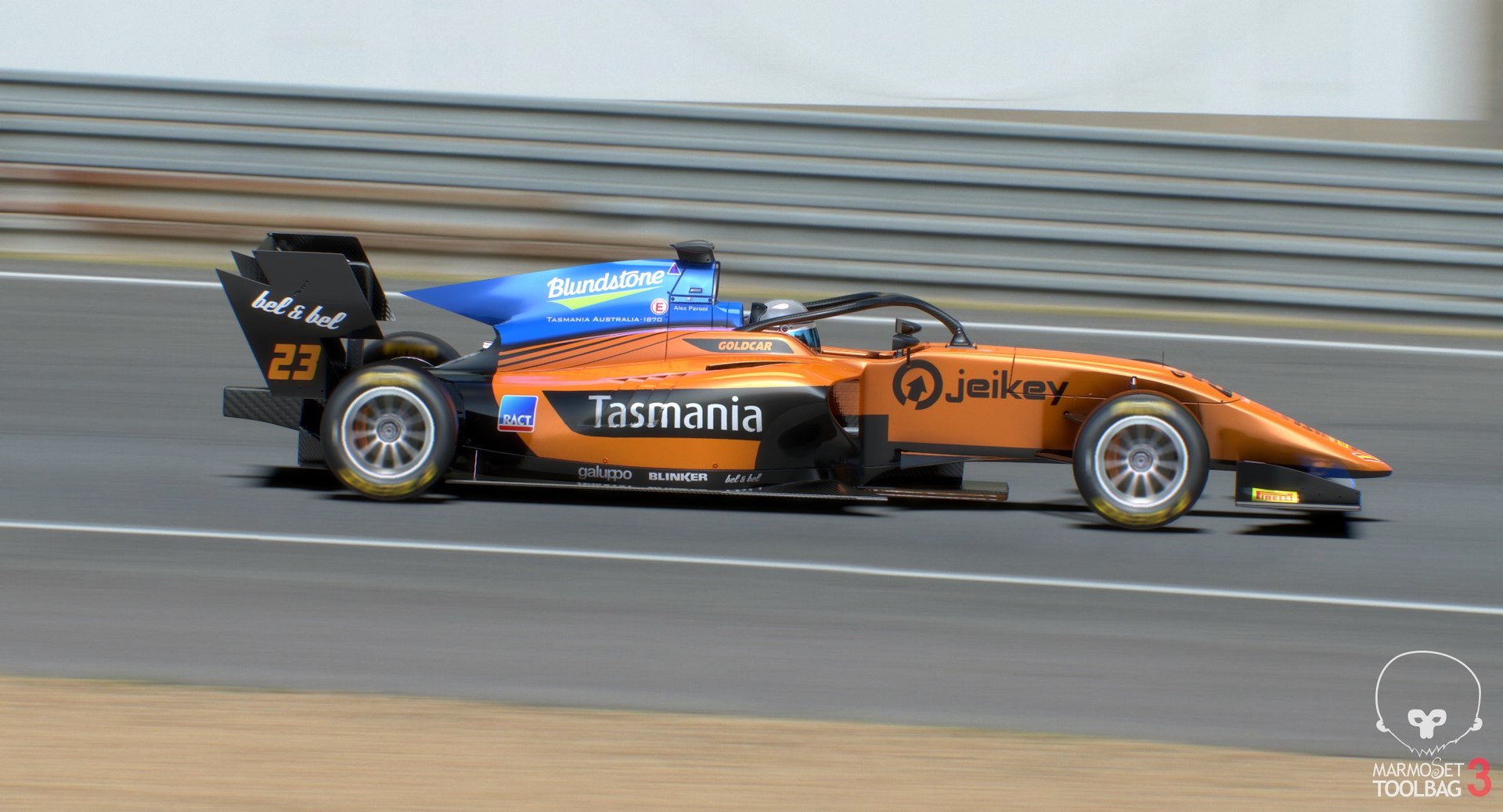 3D campos racing dallara f3 - TurboSquid 1609199