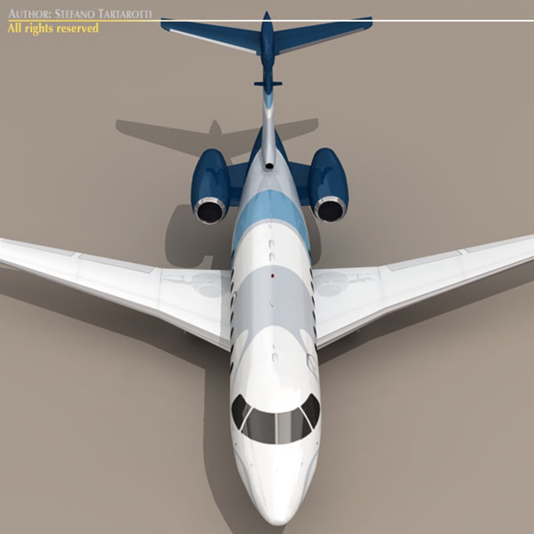 Embraer Legacy 500 3ds