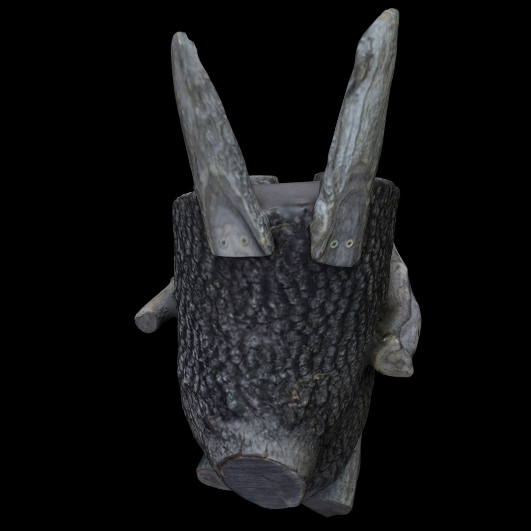 3D Wooden Rabbit Model - TurboSquid 1335377