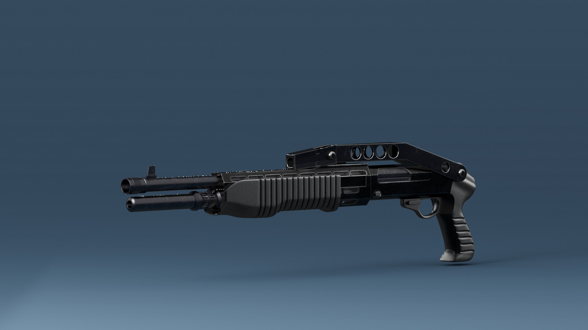 GTA San Andreas Shot Gun 3D Model - TurboSquid 2196844