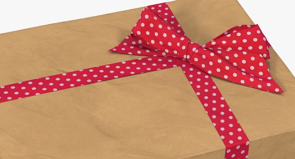 3D gift box paper model - TurboSquid 1204915