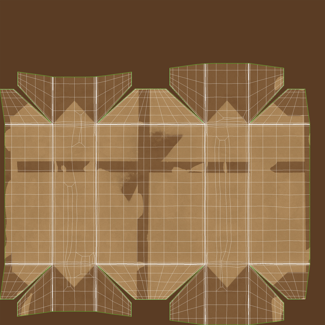 3D gift box paper model - TurboSquid 1204915