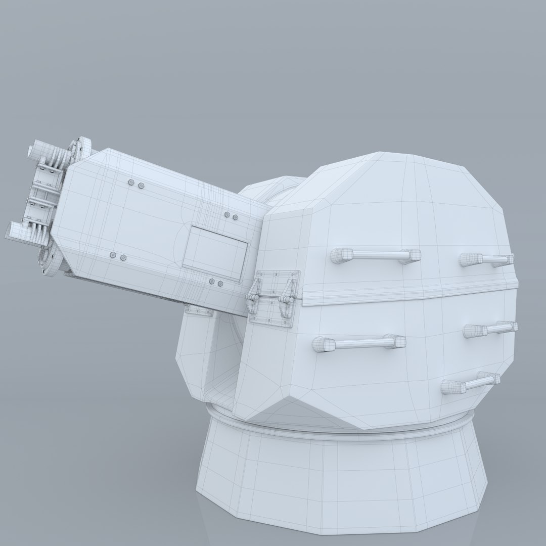 3d Ak-630m-2 Naval Weapon