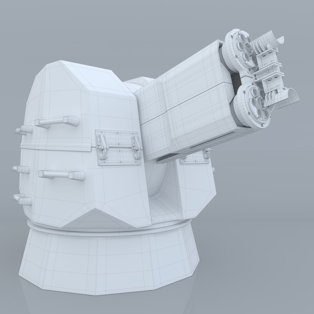 3d Ak-630m-2 Naval Weapon