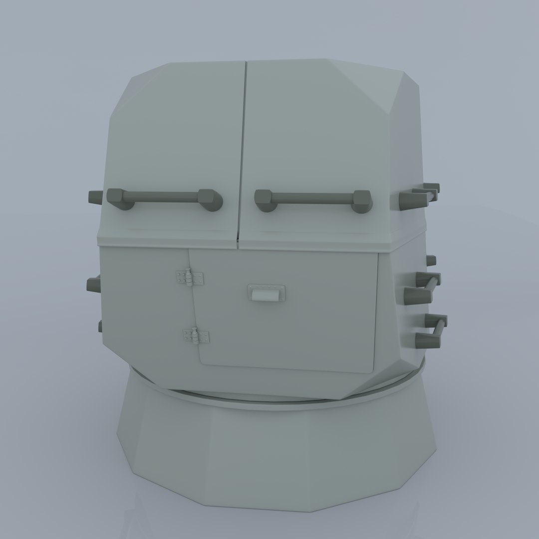 3d Ak-630m-2 Naval Weapon