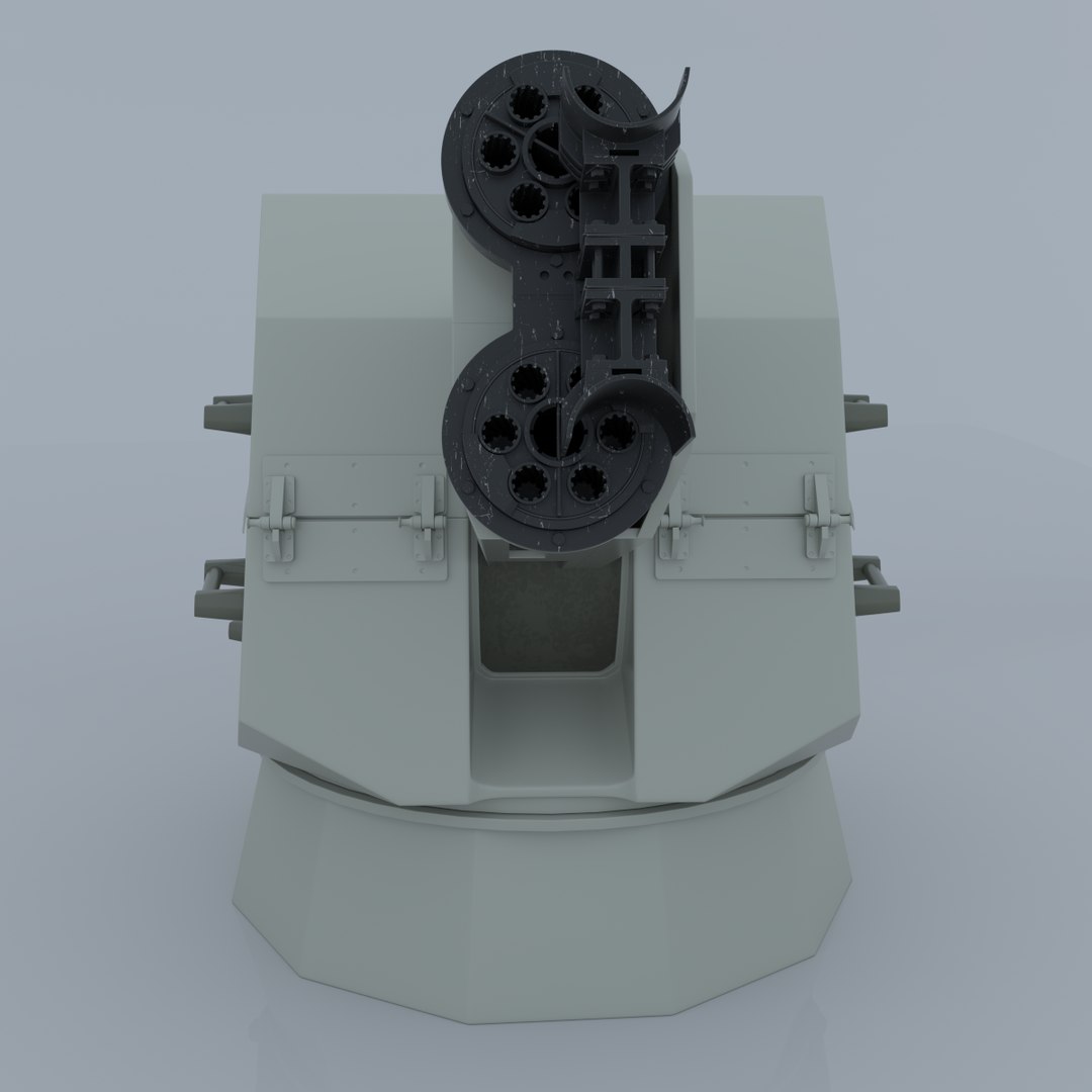 3d Ak-630m-2 Naval Weapon