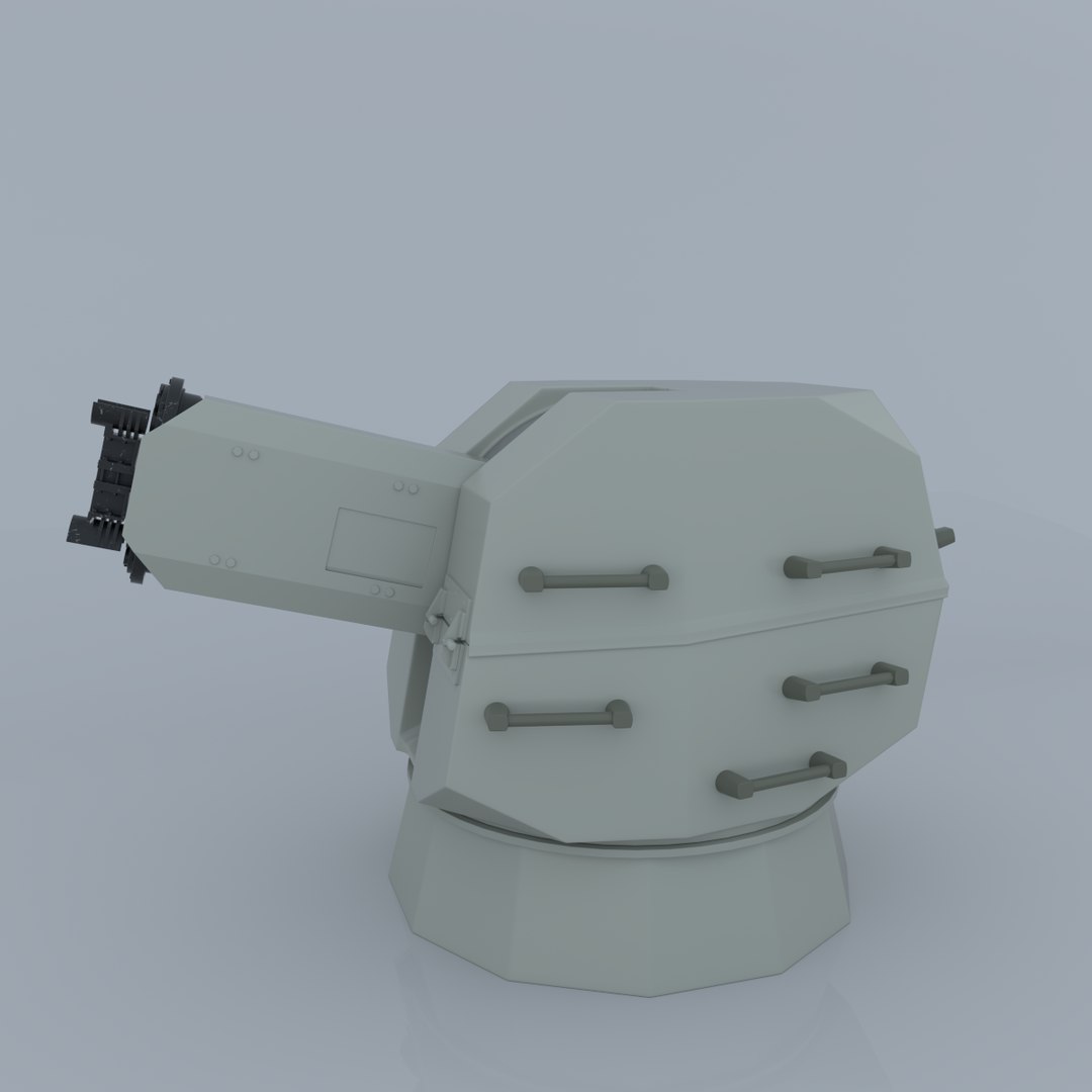 3d Ak-630m-2 Naval Weapon