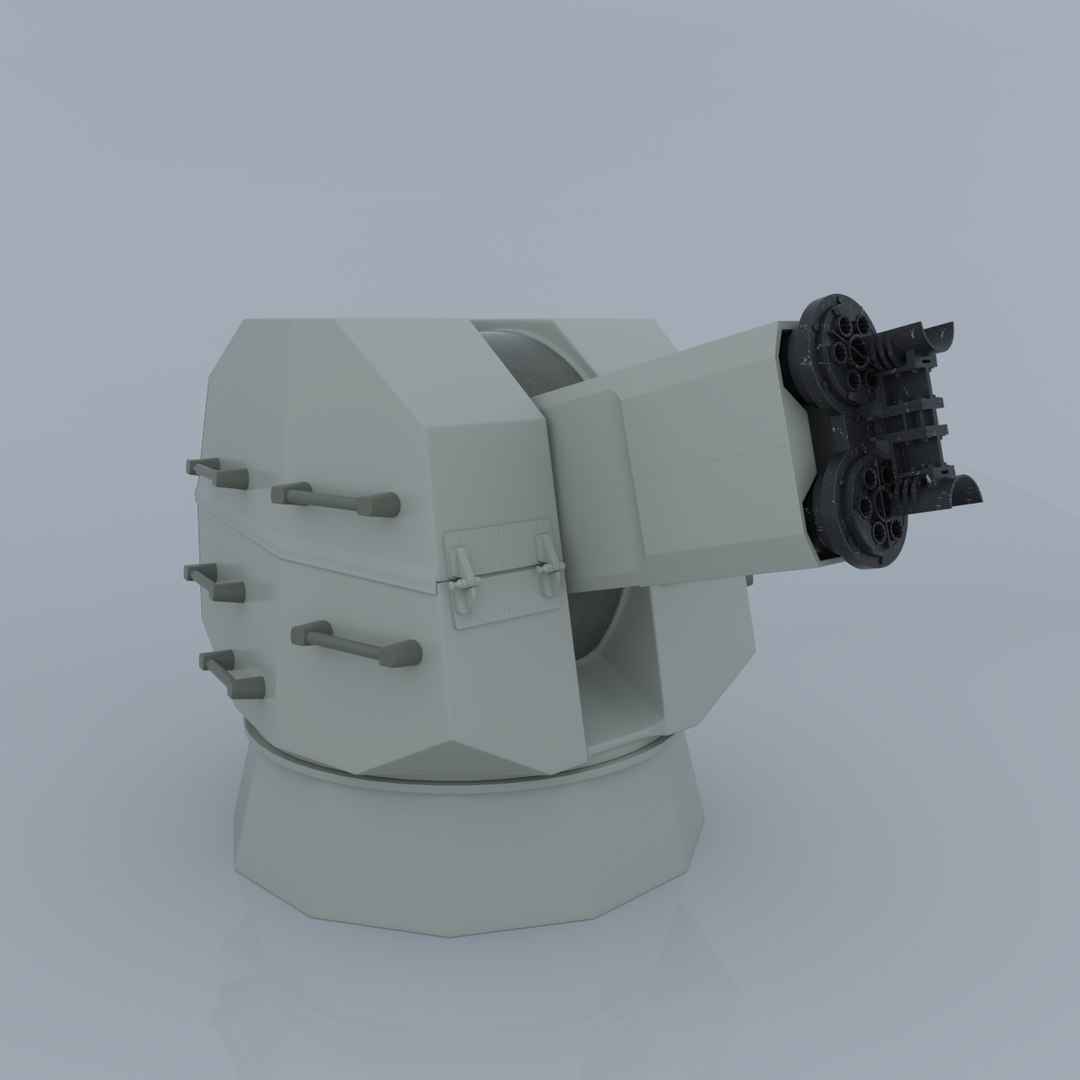3d Ak-630m-2 Naval Weapon
