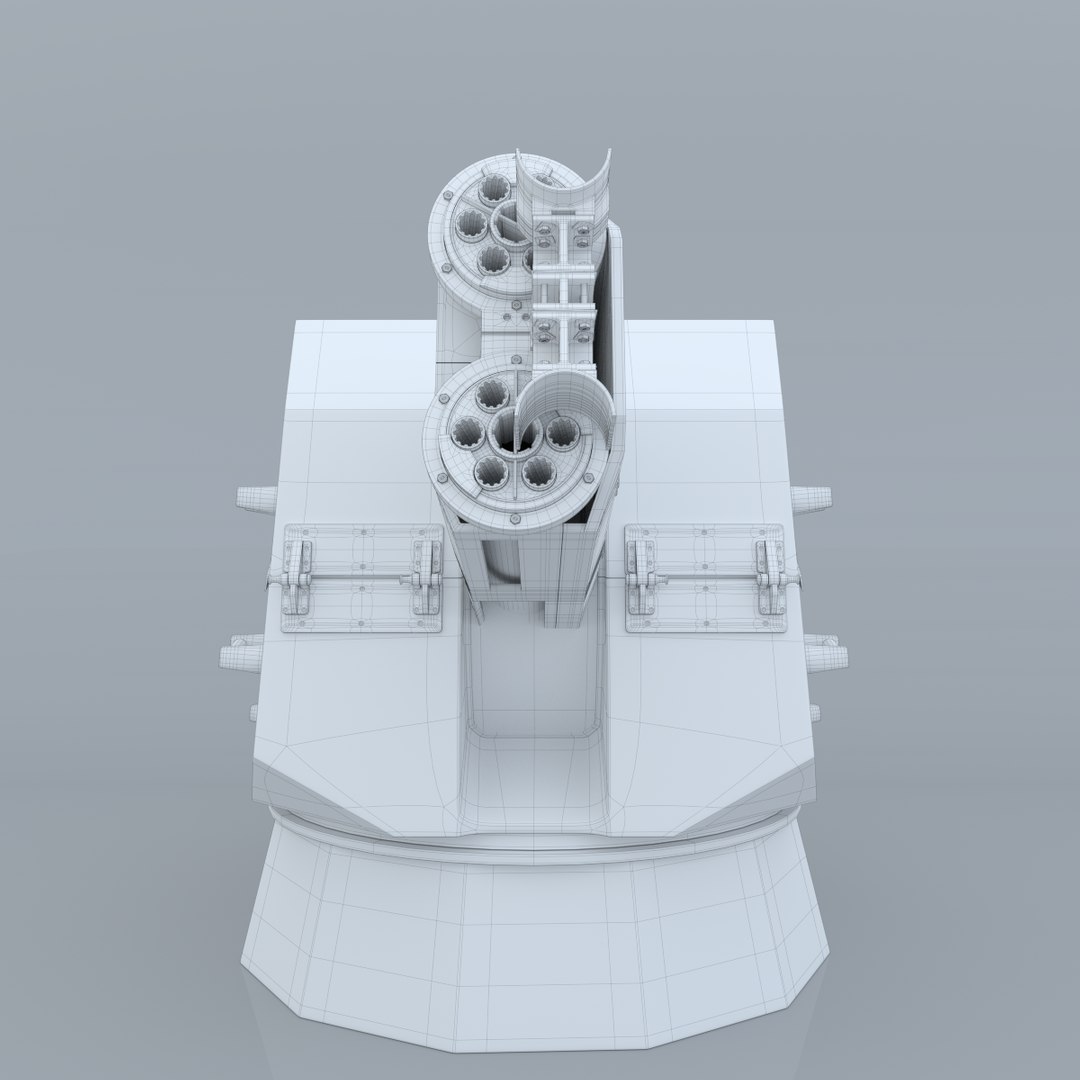 3d Ak-630m-2 Naval Weapon
