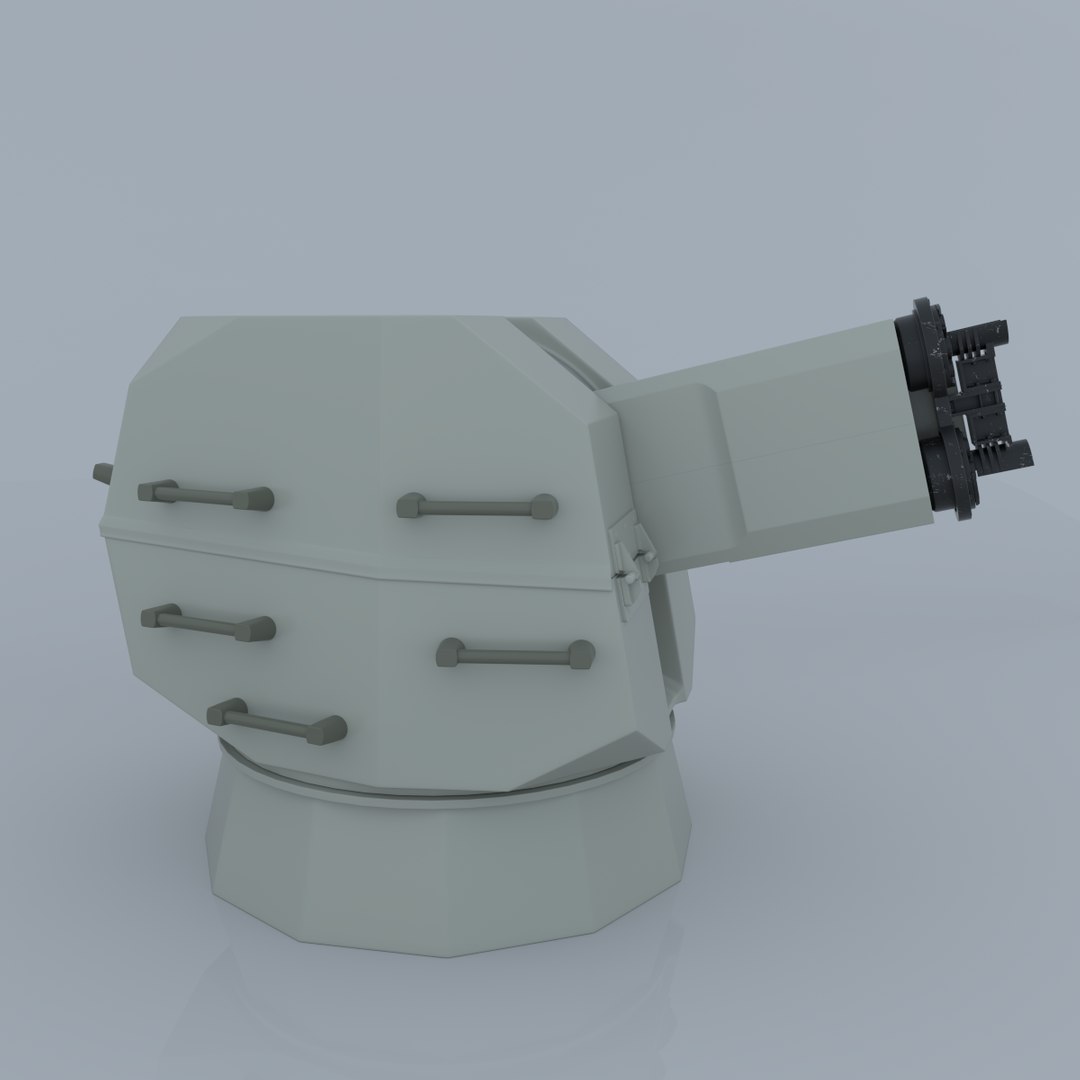 3d Ak-630m-2 Naval Weapon